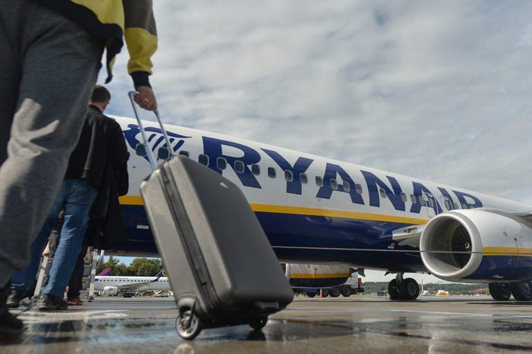 Ryanair flight crew ‘caught searching plane bins for food’ as staff ...